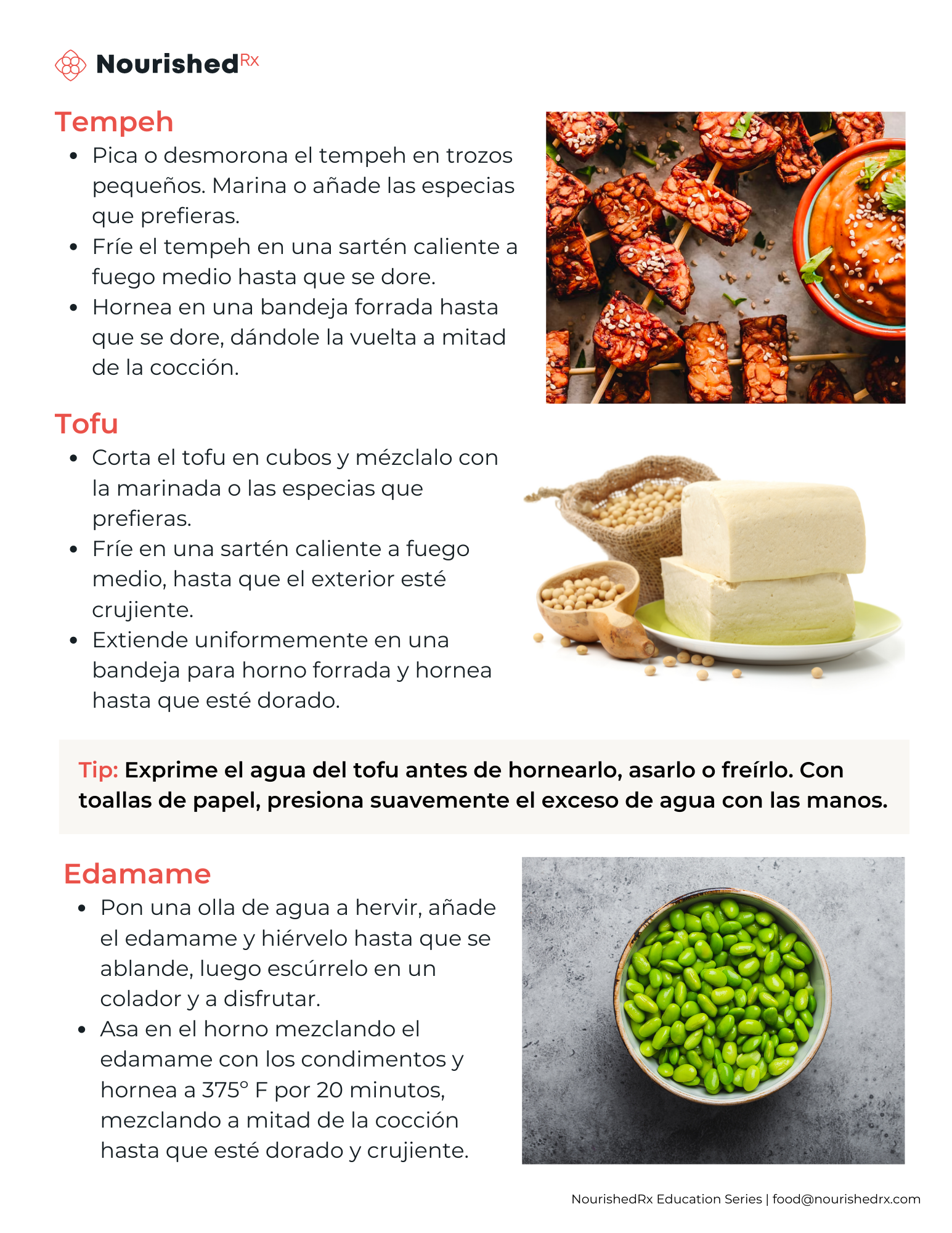 Tips para cocinar tus proteínas – NourishedRx