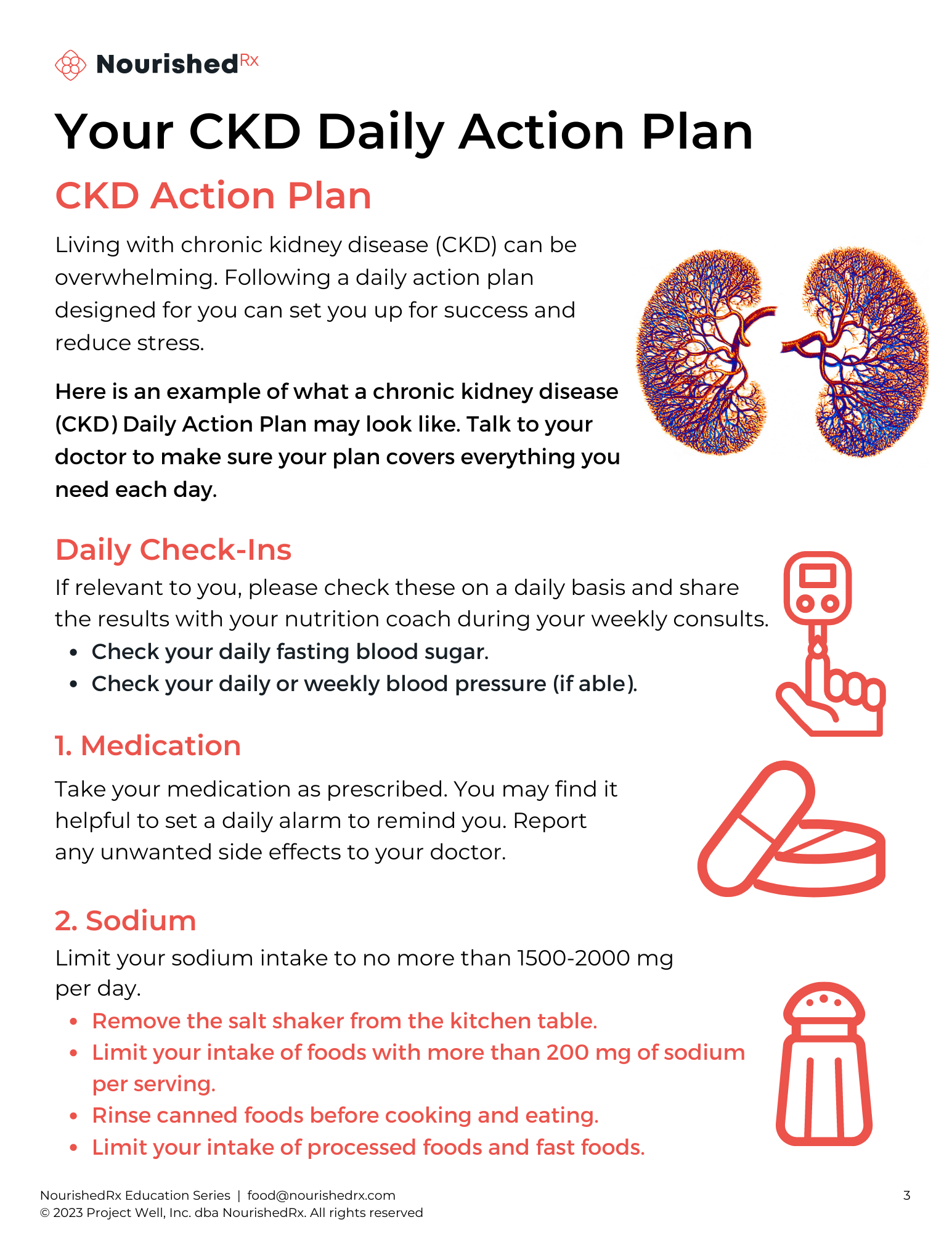 CKD Action Plan – NourishedRx
