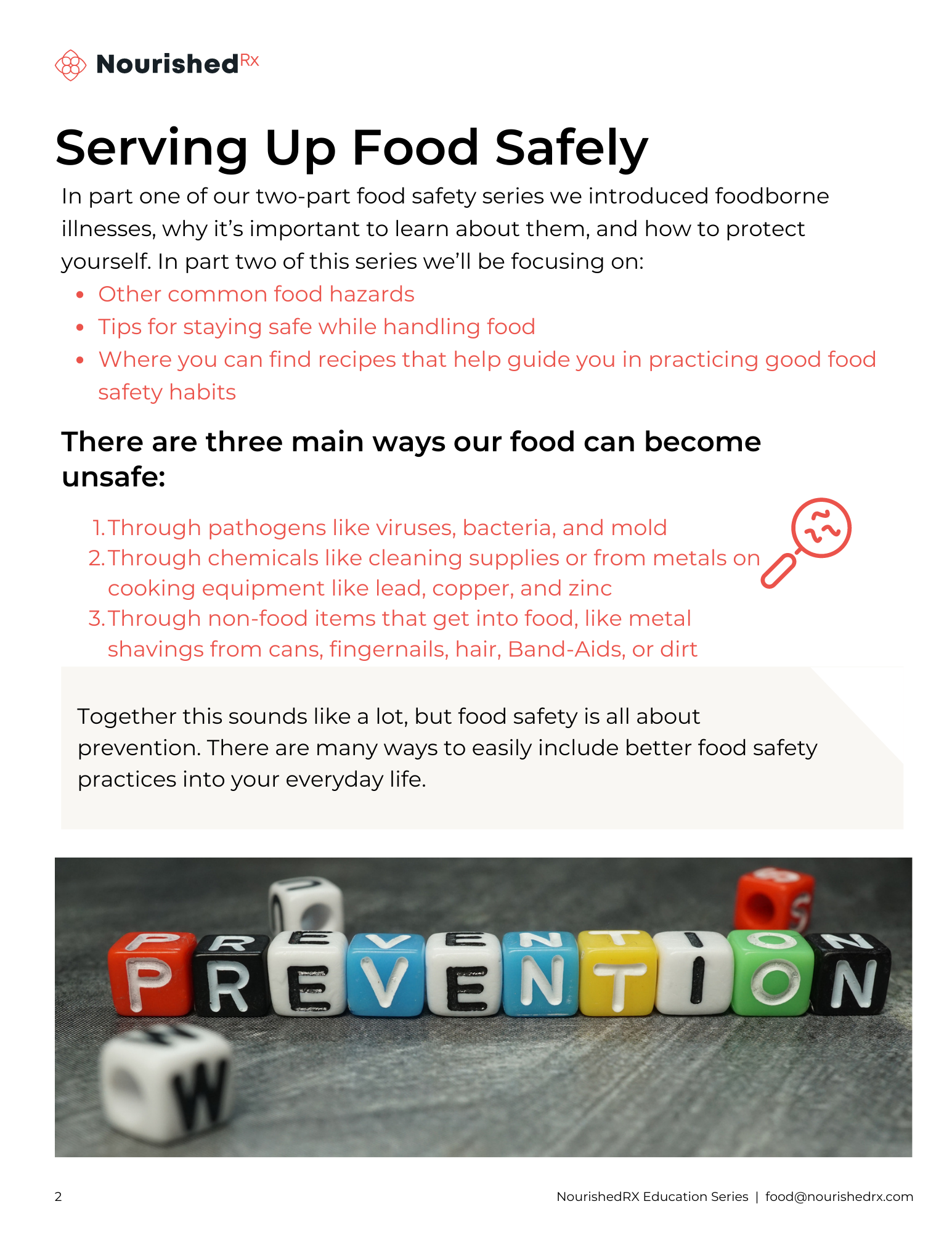 Food Safety Guide 2 – NourishedRx