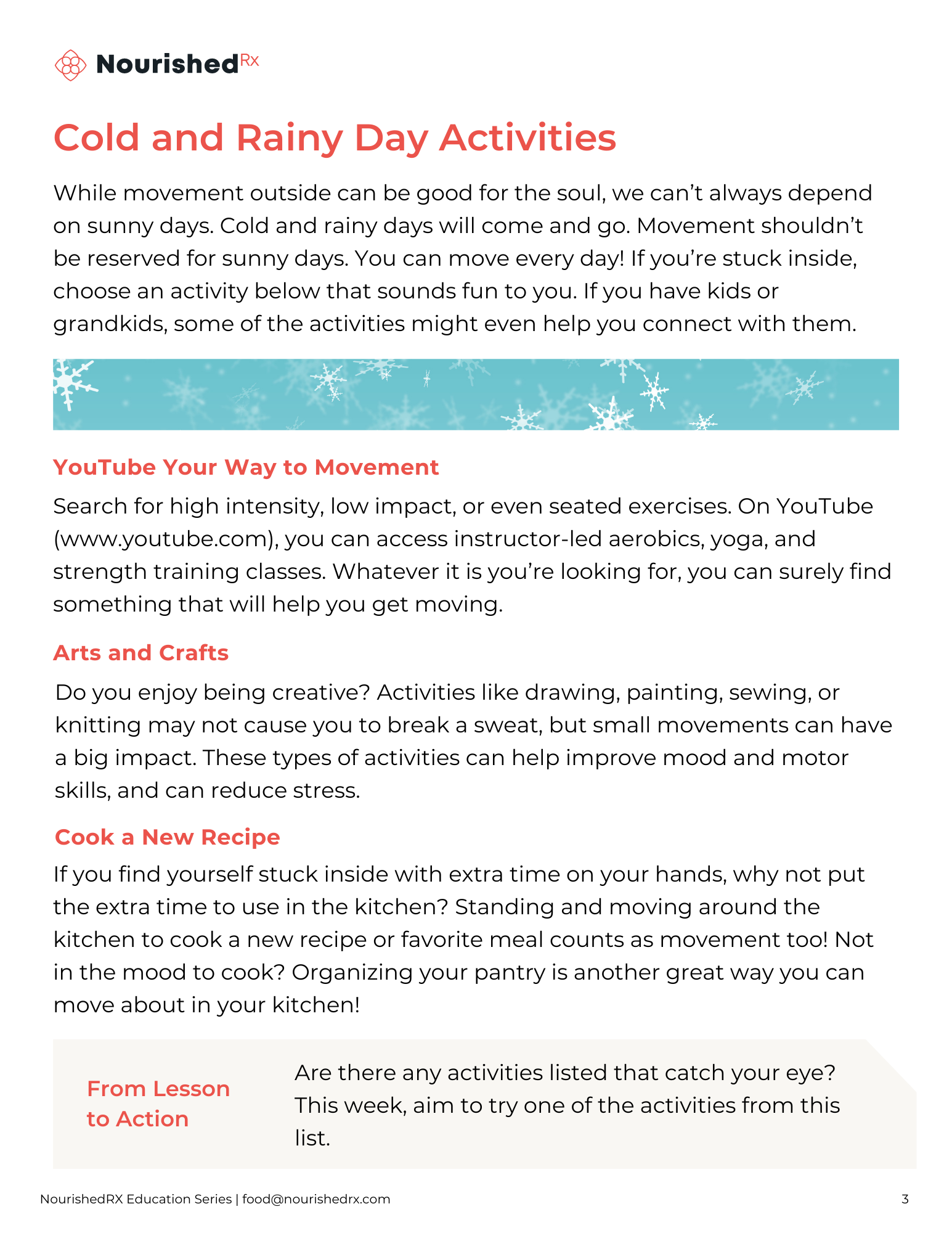 Movement Series - Making Movement Fun – NourishedRx