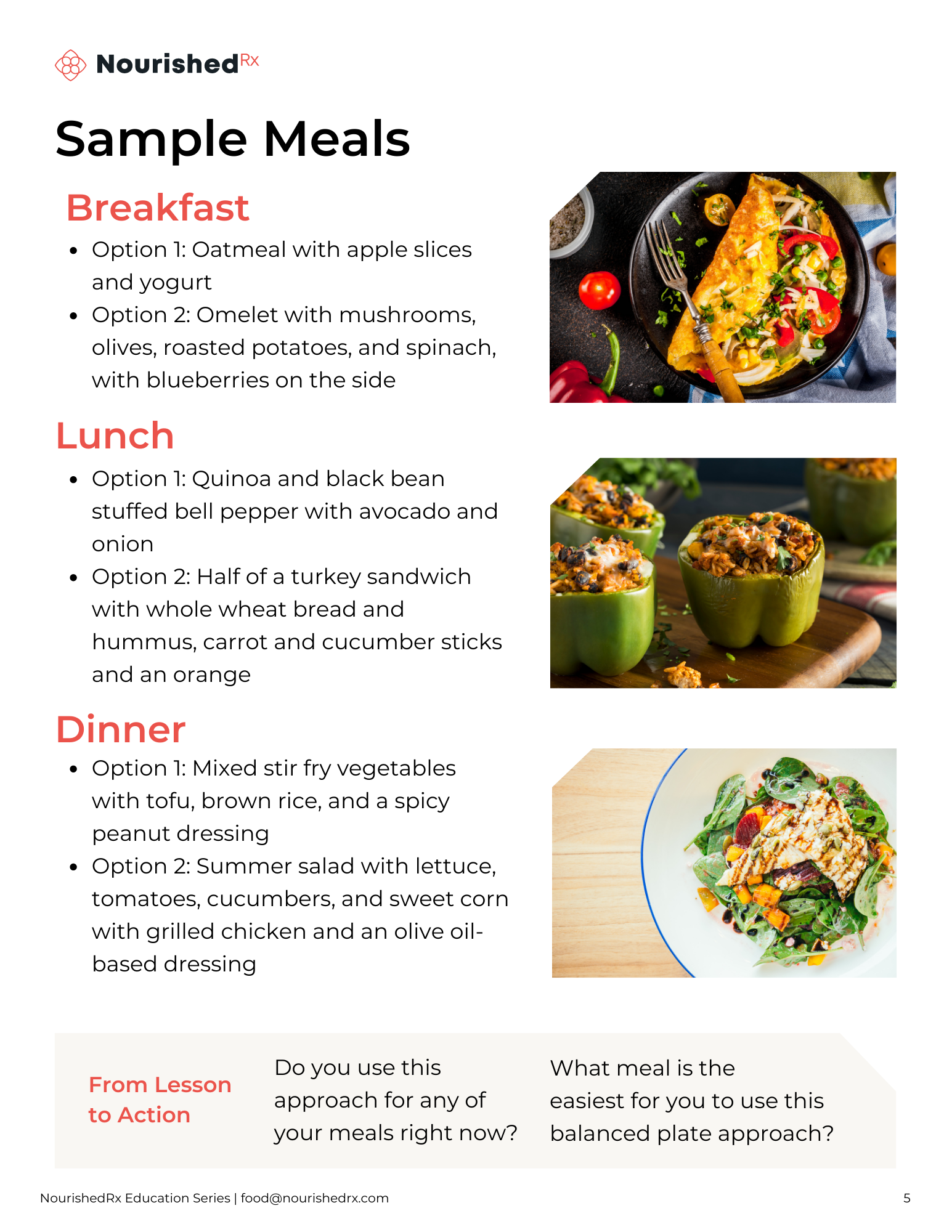 Building a Balanced Plate – NourishedRx